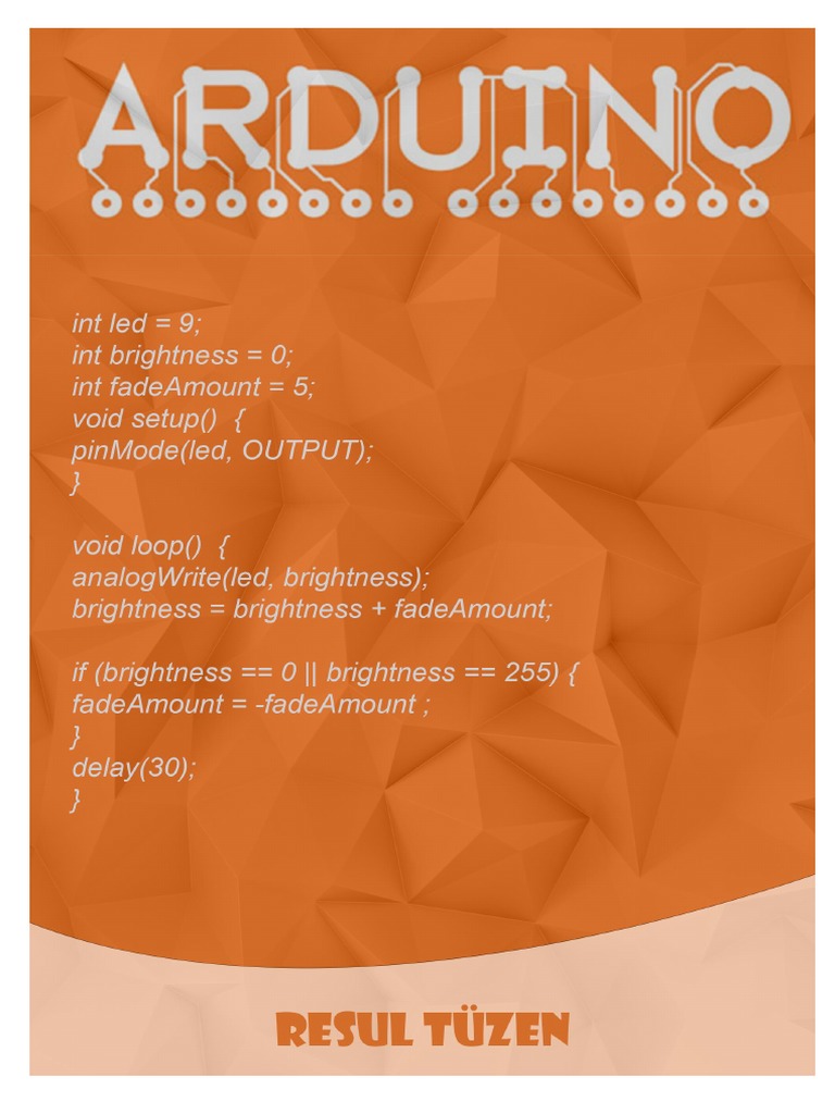 Temel Arduino Egitimi - Resul Tuzen PDF | PDF Temel Arduino Egitimi - Resul Tuzen PDF | PDF
