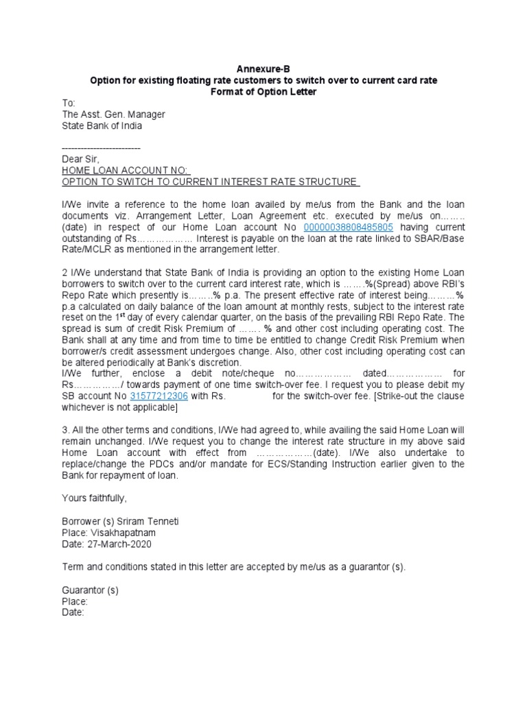 Eblr Conversion Form | PDF