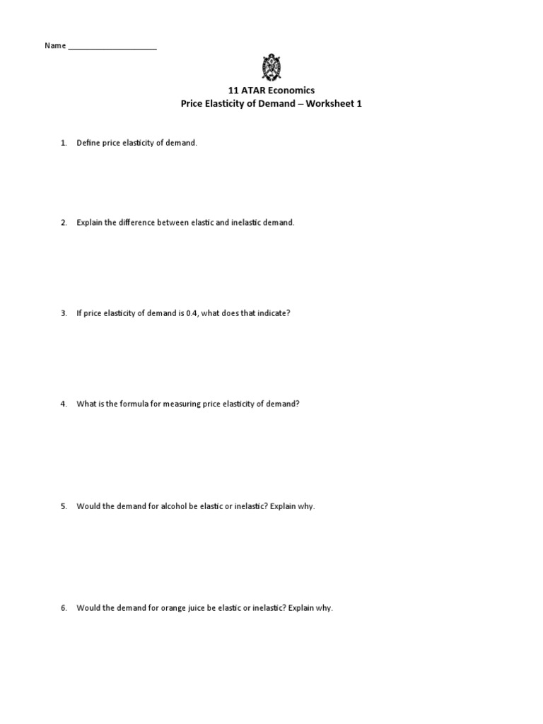 Ped Worksheet 1 | PDF