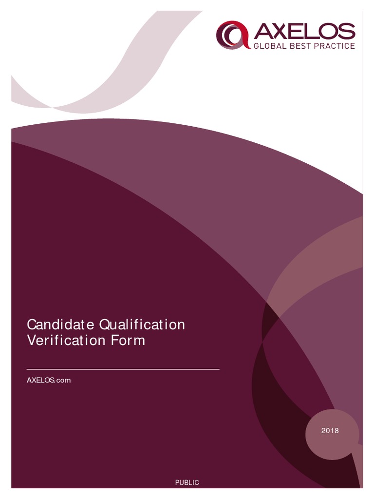 Axelos-APMG Consent Form PDF | PDF | Itil | Information Technology