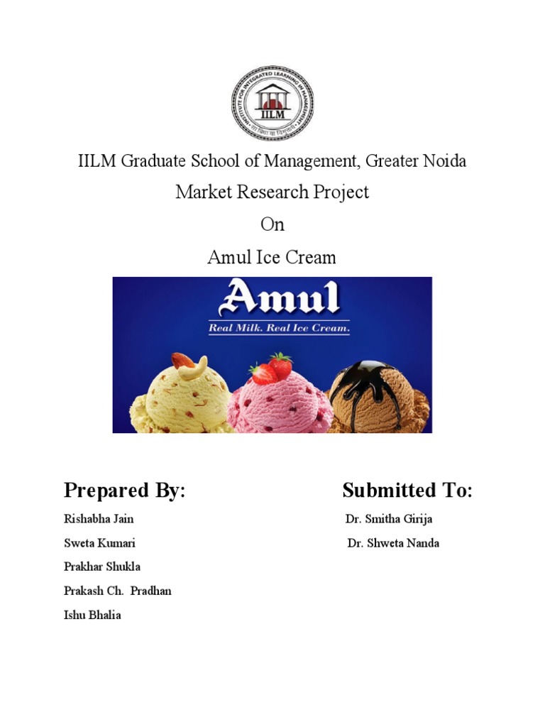 Amul Ice Cream | PDF | Marketing | Economies