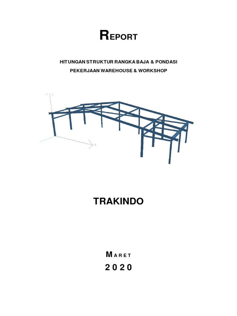 REPORT Wirehouse & Workshop Trakindo PDF | PDF