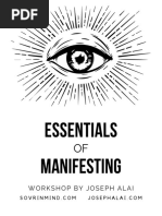 ESSENTIALS Workshop PDF | PDF | Feeling | Imagination