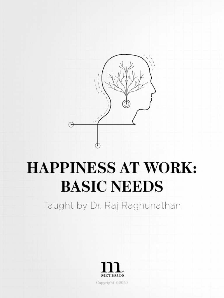Raj Raghunathan Course Workbook PDF | PDF | Happiness | Psychological ...