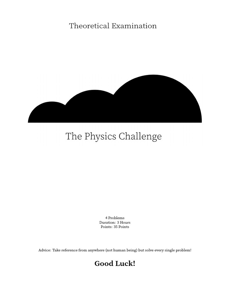 Unofficial Physics Challenge Problems | PDF | Capacitor | Physics