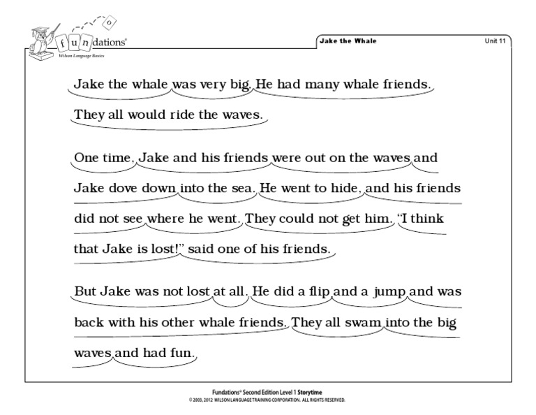 Jake The Whale | PDF