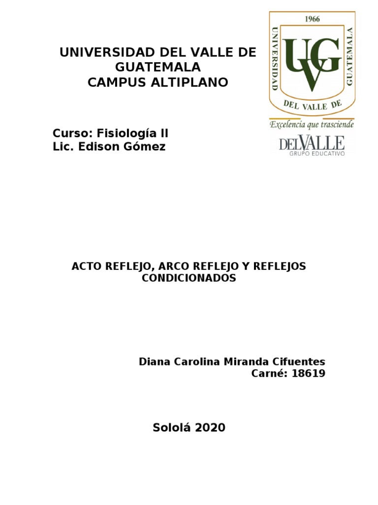 Acto Reflejo | PDF | Neurona | Sistema nervioso