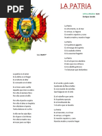 Canto A Avaroa | PDF