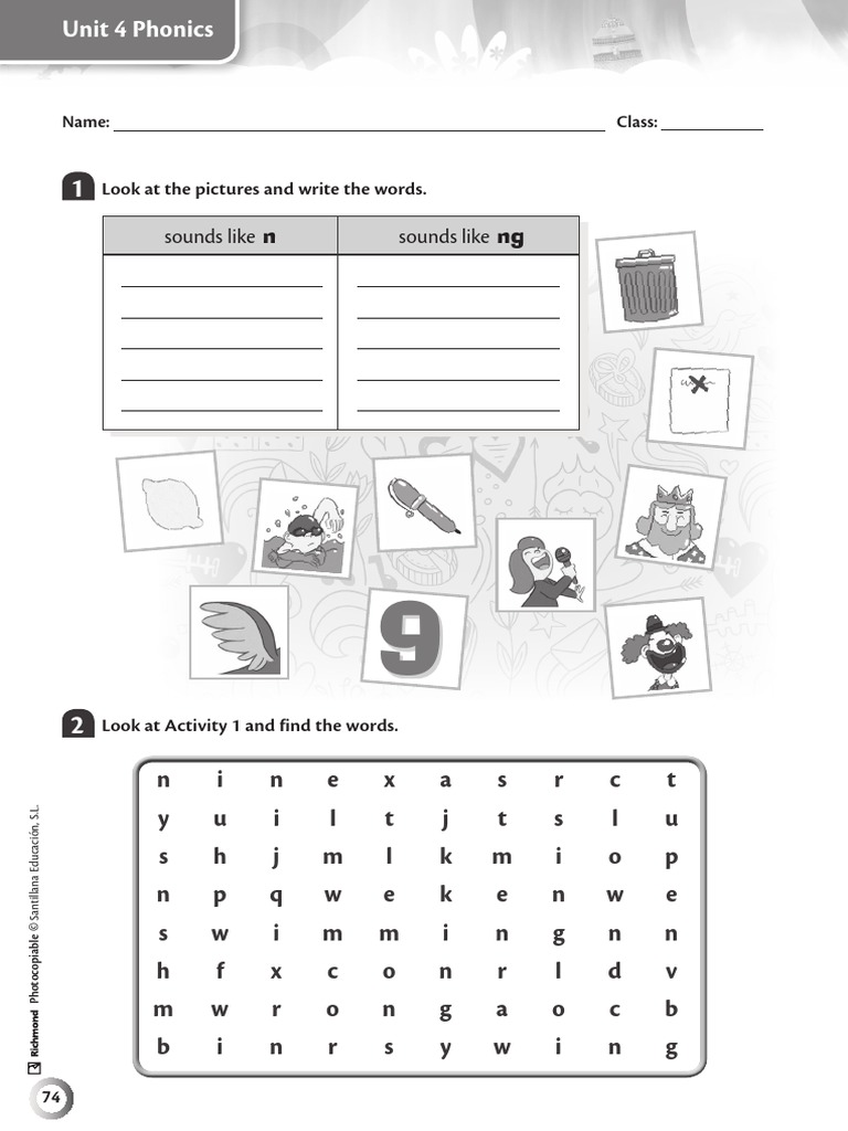 Wonder 3 Unit 4 Phonics | PDF