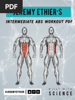 Abs Workout PDF | PDF | Abdomen | Pelvis
