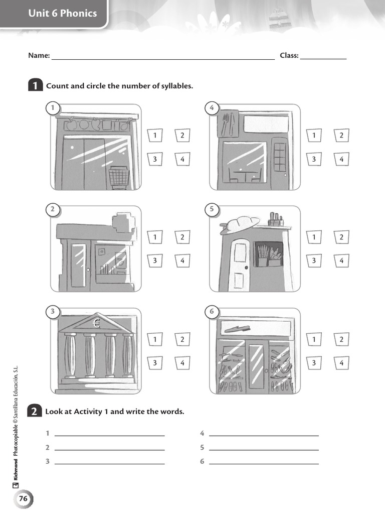 Wonder 3 Unit 6 Phonics | PDF