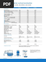 Ficha Técnica JLG 1932R | PDF | Vehículos | Ingeniería mecánica