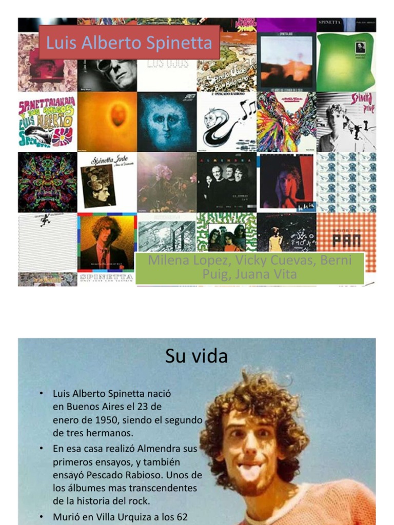 Luis Alberto Spinetta | PDF | Arte