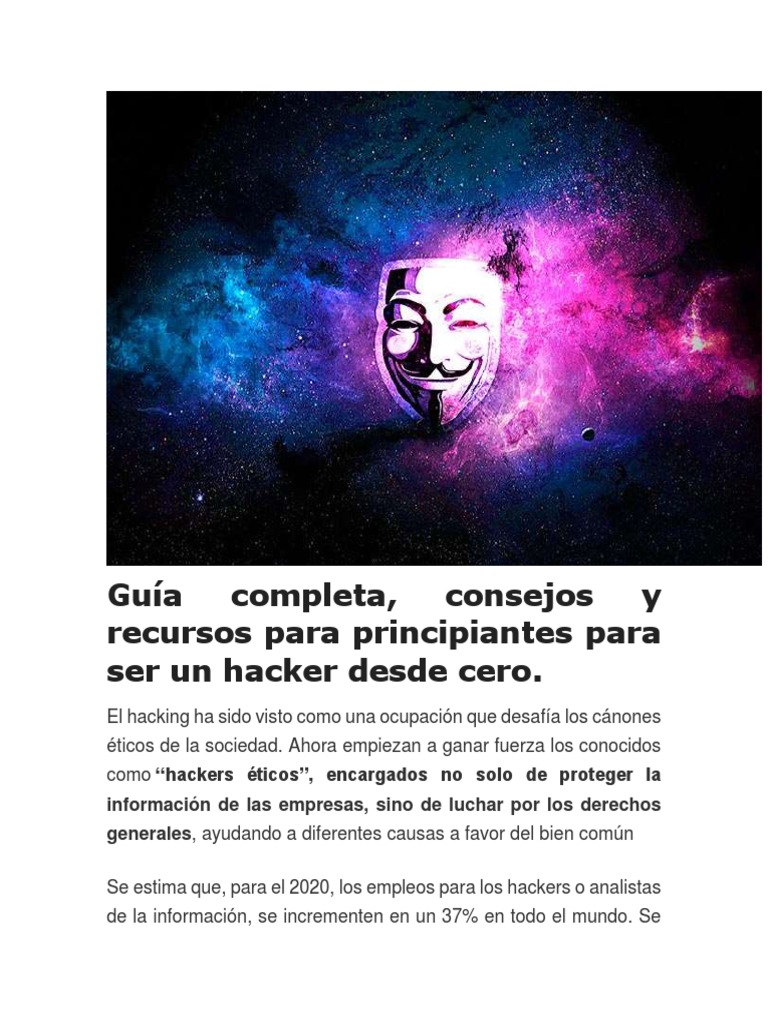Guía completa, consejos y recursos para principiantes para ser un ...