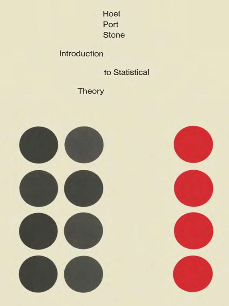 Pub - Introduction To Statistical Theory PDF | PDF
