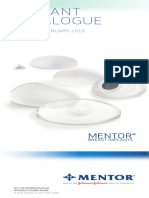Mentor Breast Implant Product Catalog | PDF | Breast Cancer | Implant ...