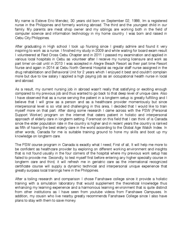 Study Plan Sample | PDF | Nursing | Hospital