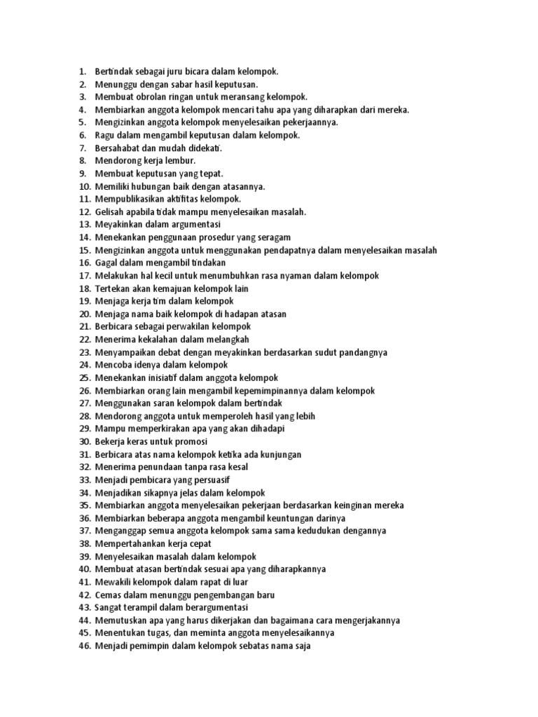 Leader Behavior Description Questionnaire | PDF