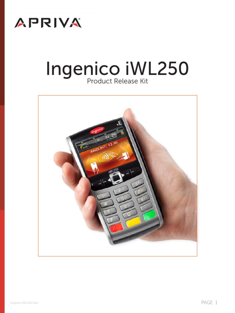 Ingenico iWL250 QRG PDF | PDF | Debit Card | Receipt