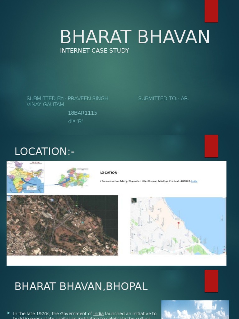 Bharat Bhavan: A Cultural Case Study | PDF | Art