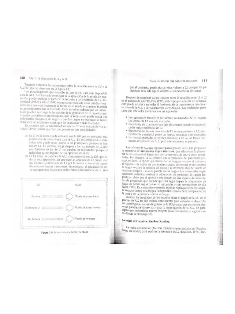 Teoría Del Monitor de Stephen Krashen | PDF