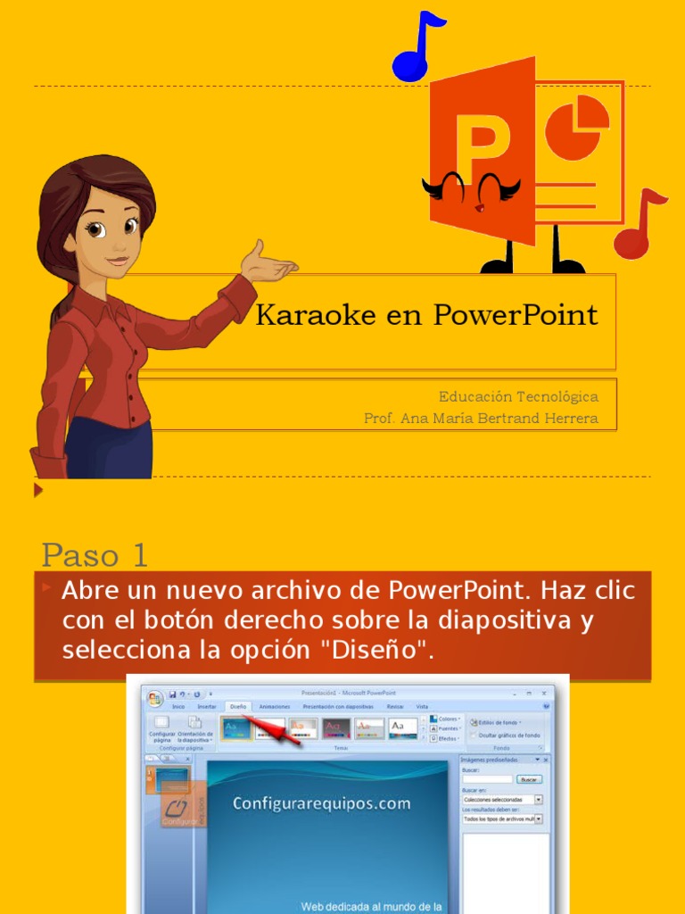Karaoke en PowerPoint | PDF