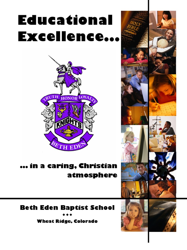 Beth Eden Baptist School Overview | PDF | Jesus | Schools