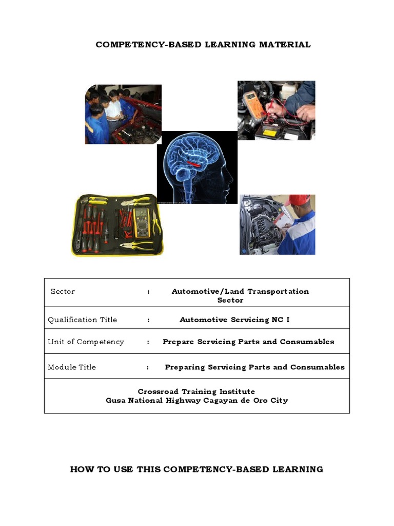 CBLM Final | PDF | Brake | Transmission (Mechanics)