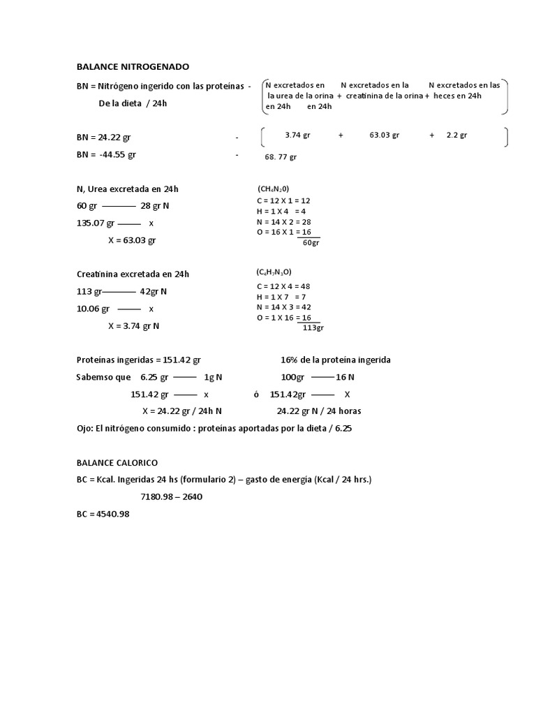 Balance Nitrogenado | PDF | Naturaleza
