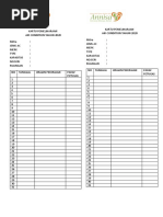 Form Ceklist Perawatan AC | PDF