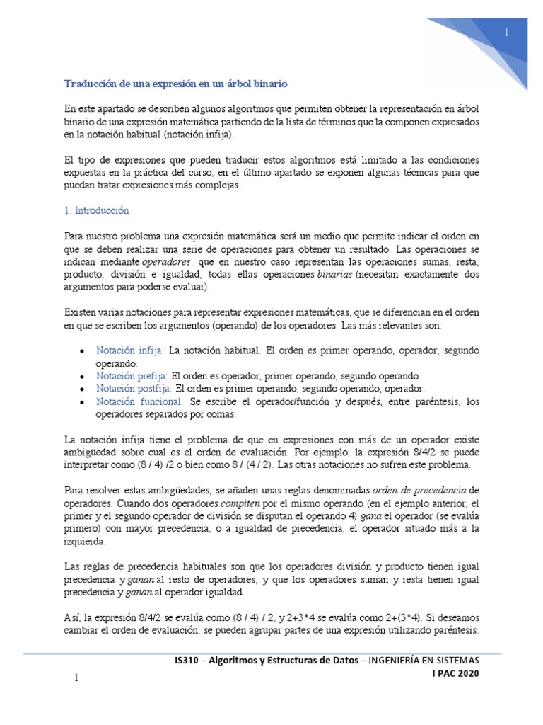 Especificaciones de Estructura de Datos - Pila PDF | PDF | Multiplicación | Algoritmos