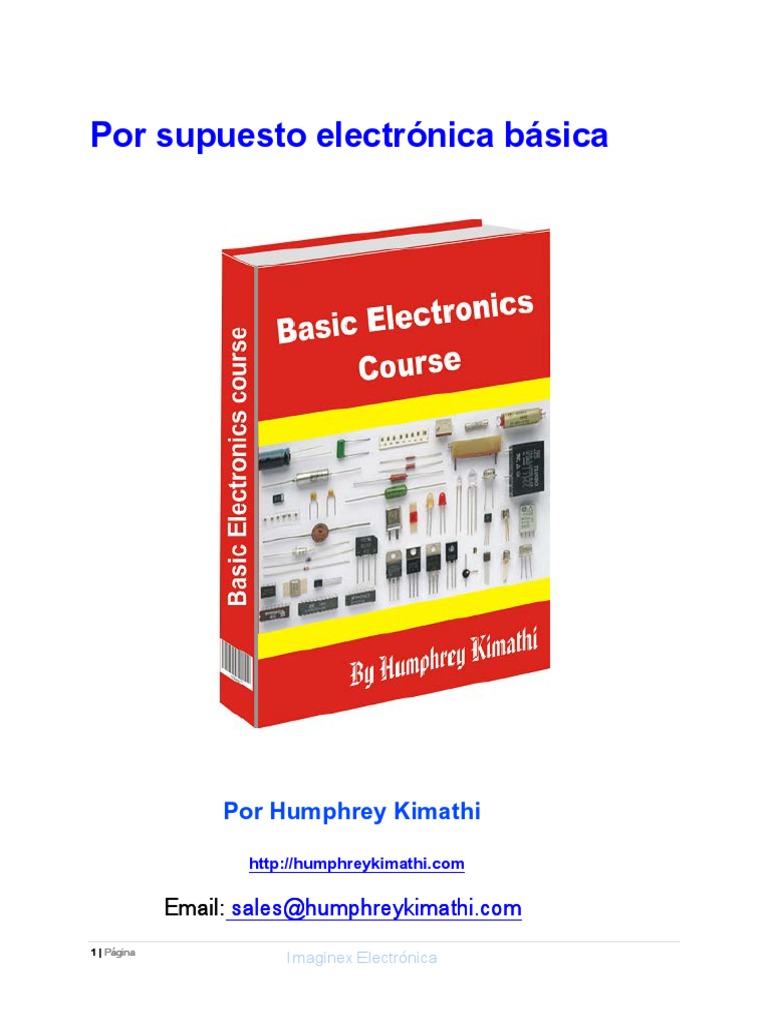 Basic Electronics Course - En.es | PDF | Relé | Inductor