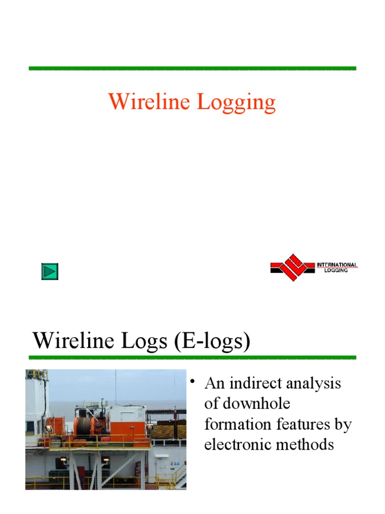 FE 02-11 Intro To Wireline Logging | PDF | Physics | Applied And Interdisciplinary Physics