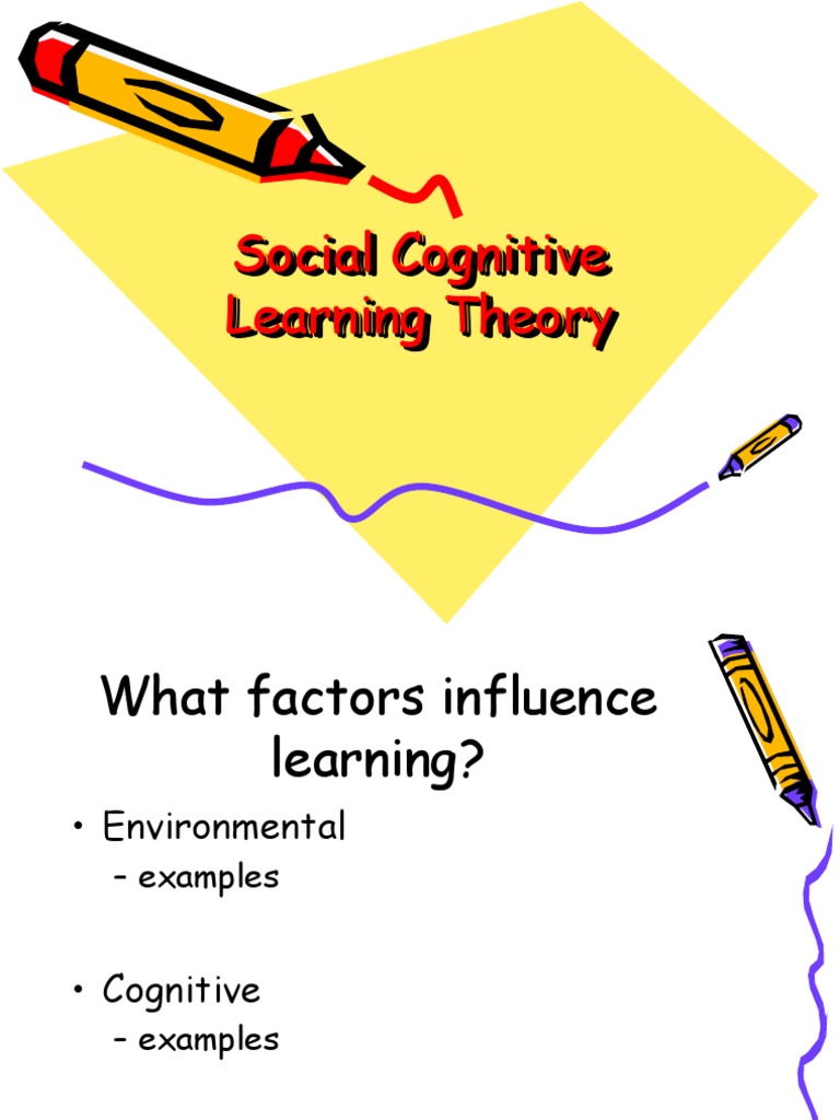 Social Cognitive Learning Theory | PDF | Behavior | Reinforcement