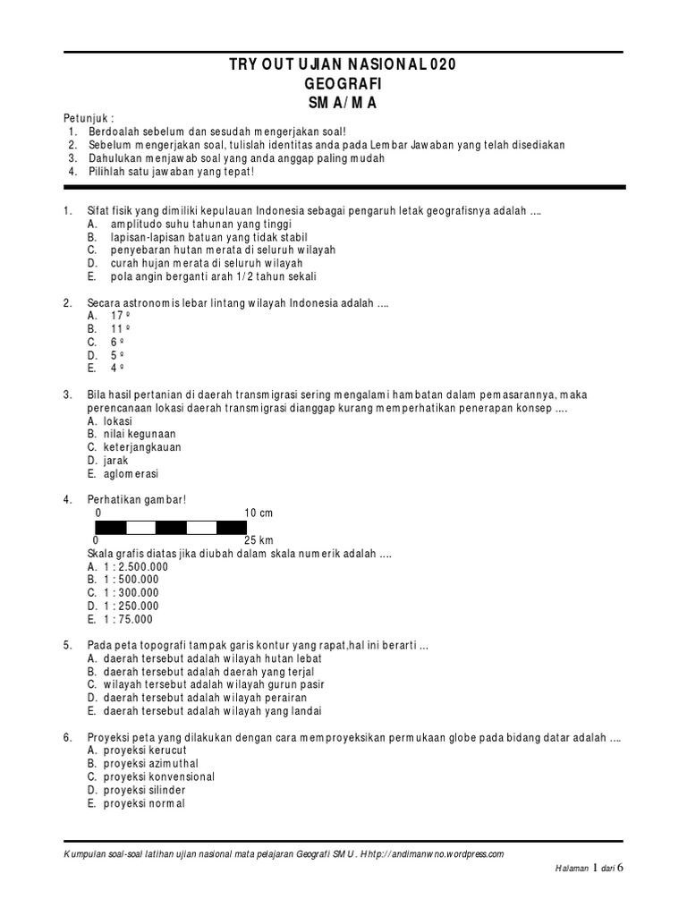Soal Geo 3 | PDF | Sains & Matematika