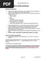 Tools Saa Meeting Script | PDF