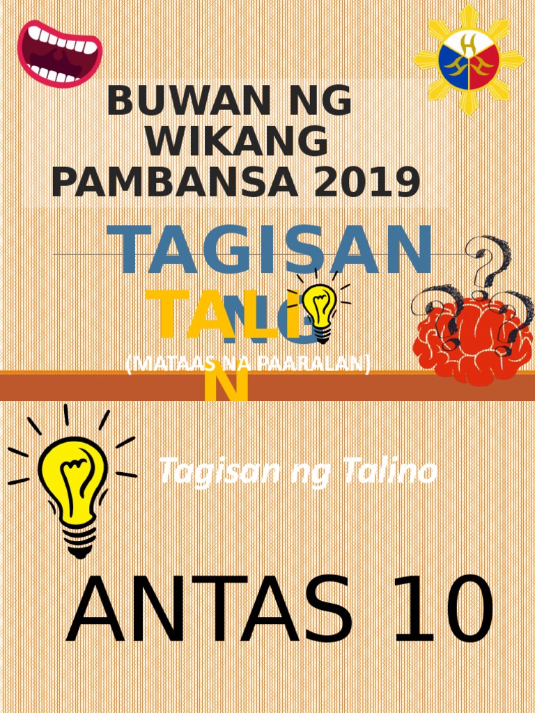 Filipino Quiz Bee Grade 10 | PDF