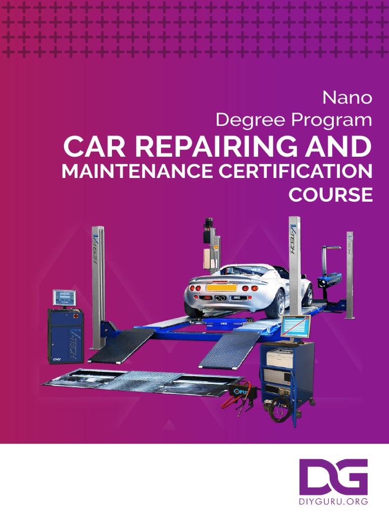 DIYguru Car Reparing and Maintenance Brochure | PDF | Car | Educational ...