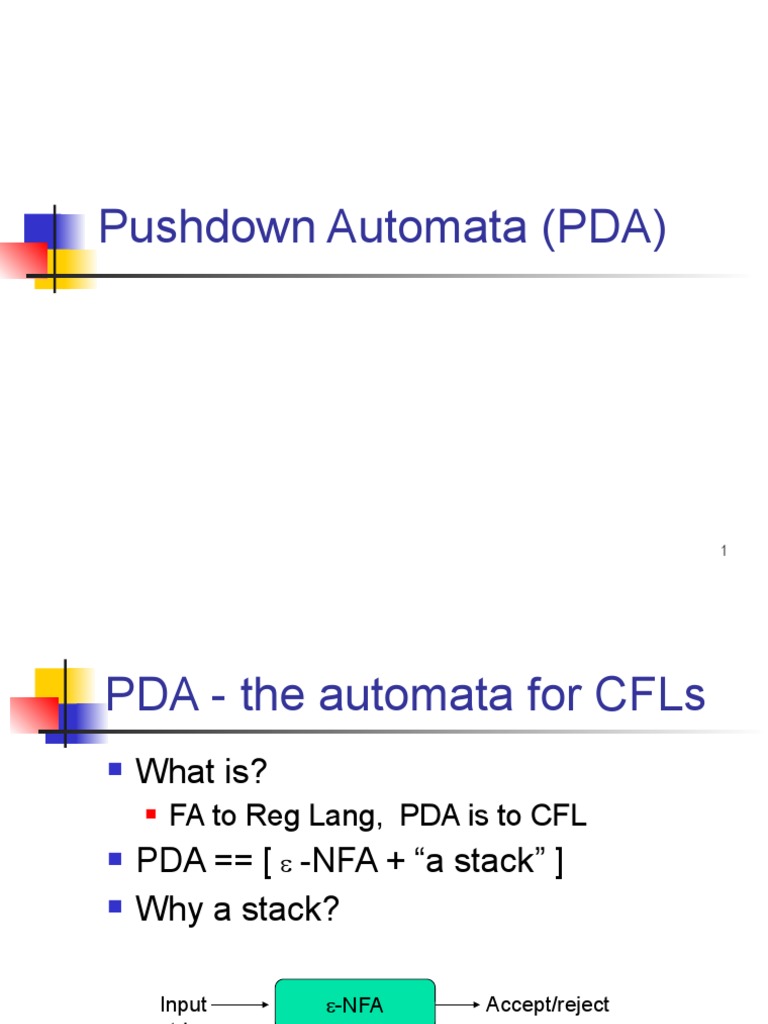 6 Pda 6 | PDF | Formalism (Deductive) | Computing