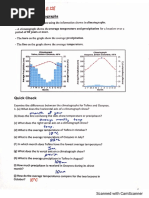 Terrestrial Biomes Overview Chart | PDF | Temperate Climate | Organisms