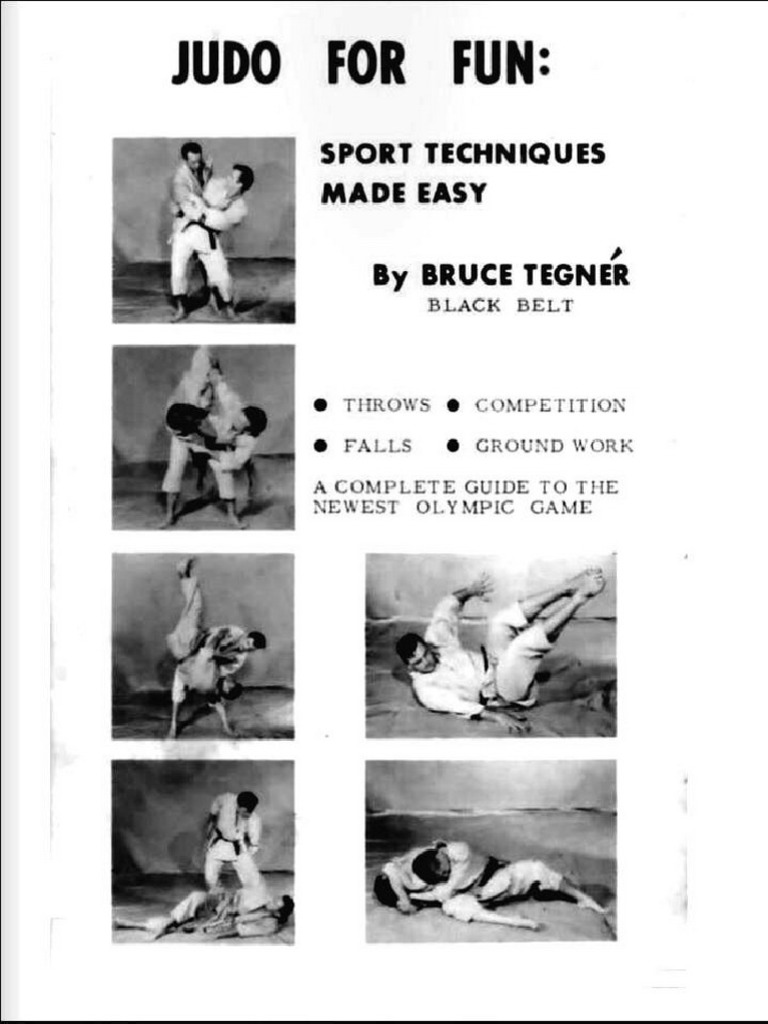 Bruce Tegner - Judo For Fun Sport Techniques Made Easy - 1961 PDF | PDF
