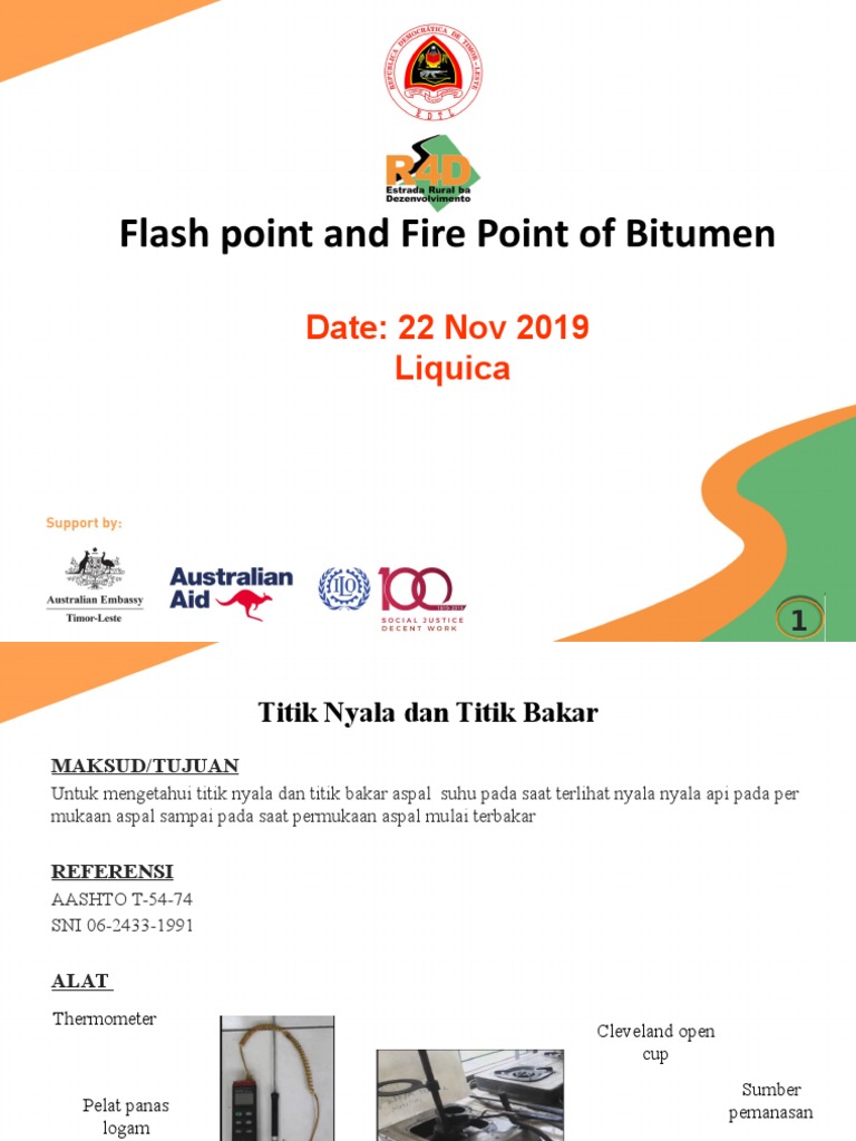 Flash and Fire Point Test | PDF