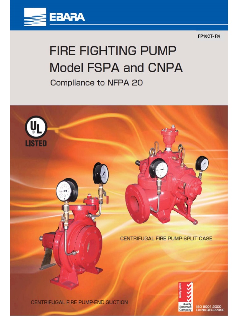 Fire Pump 50HZ-2016 PDF | PDF | Bearing (Mechanical) | Pump