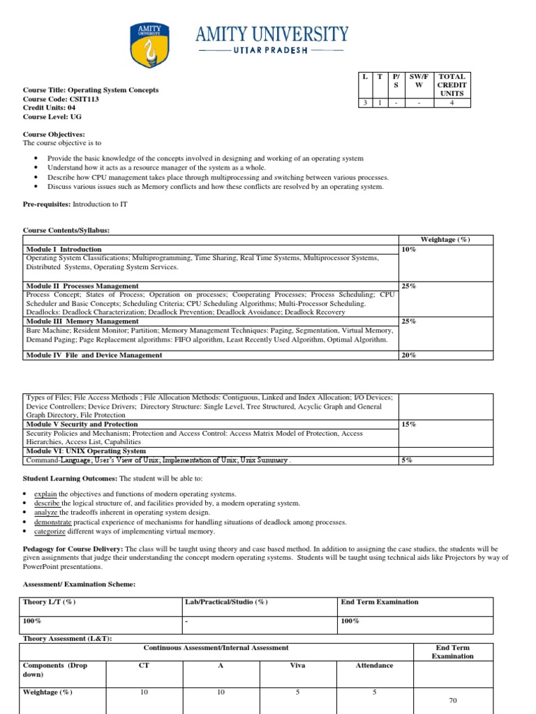 Operating System S PDF | PDF | Scheduling (Computing) | Process (Computing)