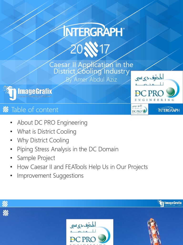CHW Pipe Stress Analysis DCPRO District Cooling PDF | PDF | Heat ...