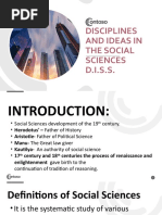 Diss-Ppt-01 Soc Sci Defines 01 | PDF | Social Science | Idea