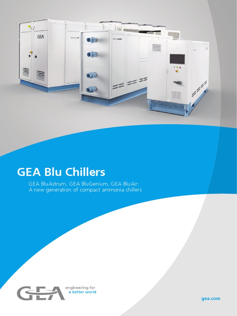 GEA BluChiller Compact Ammonia Chillers | PDF | Heat Exchanger ...