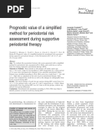 Journal of Periodontology - 1996 - McGuire - Prognosis Versus Actual ...