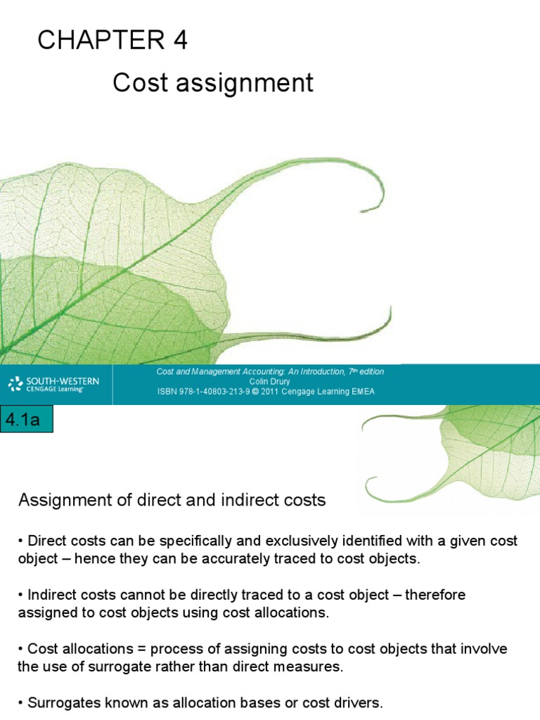 Cost Assignment | PDF | Management Accounting | Cost Of Goods Sold