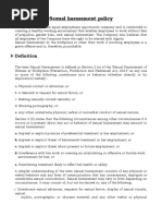 Sexual Harassment Brochure | PDF | Sexual Harassment | Legal Liability